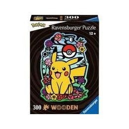 Ravensburger Wooden Puzzle Pok&eacute;mon Pikachu 300 Teile