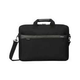 Targus 15-16" GeoLite EcoSmart Slim Brief, Notebooktasche schwarz, bis 40,6 cm (16")