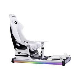 Thermaltake GF500 Flight Simulator Cockpit Snow GSC-F50-CPASWH-01, Sim Rig wei&szlig;
