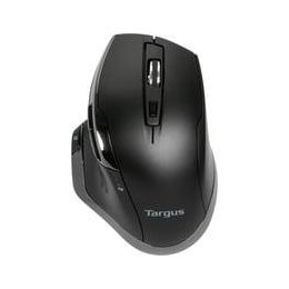 Targus Anti Microbial Ergonomic Blue Trace Maus schwarz