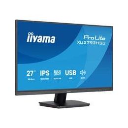 iiyama ProLite XU2793HSU-B7, LED-Monitor 68.6 cm (27 Zoll), schwarz (matt), FullHD, IPS, USB-Hub, HDMI, DP, 100Hz Panel