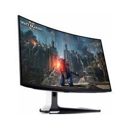 Dell Alienware AW3225QF QD-OLED, Gaming-Monitor 80.3 cm (31.6 Zoll), wei&szlig;/schwarz, UltraHD/4K, Curved, G-SYNC-kompatibel, Adaptive-Sync, 240Hz Panel