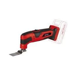 Einhell Power X-Change Akku-Multifunktions-Werkzeug TC-MG 18 Li-Solo, 18Volt rot/schwarz, ohne Akku und Ladeger&auml;t, inkl. Zubeh&ouml;r