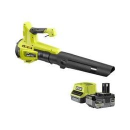 Ryobi ONE+ Akku-Laubgebl&auml;se RY18BLB-140, 18Volt, Laubbl&auml;ser gr&uuml;n/schwarz, Li-Ionen Akku 4,0Ah