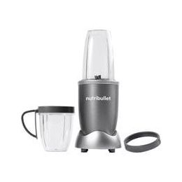 NUTRIBULLET Original Standmixer NB606DG silber/grau, 600 Watt, 0,7 Liter & 0,525 Liter
