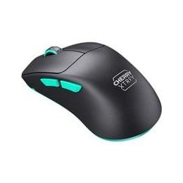 Cherry XTRFY M64 Wireless, Gaming-Maus schwarz/t&uuml;rkis
