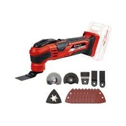 Einhell Power X-Change Akku-Multifunktions-Werkzeug VARRITO, 18Volt rot/schwarz, ohne Akku und Ladeger&auml;t, inkl. Zubeh&ouml;r