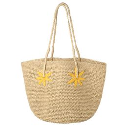 Gina Benotti Strandtasche aus strukturiertem Material