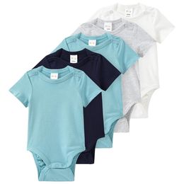Topomini 5 Baby Bodys in verschiedenen Farben