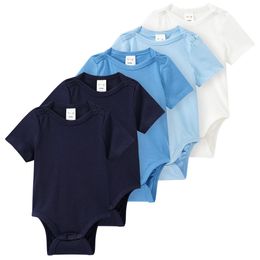 Topomini 5 Baby Bodys in verschiedenen Farben