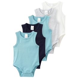 Topomini 5 Baby Bodys in verschiedenen Farben