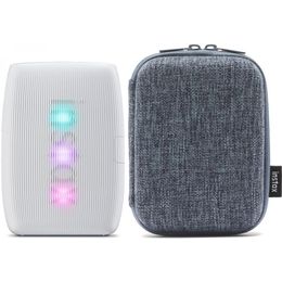 Fujifilm Instax Mini Link3 clay white + Case Space Blue