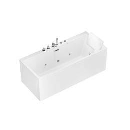 Home Deluxe Whirlpoolbadewanne AMBER - 170 x 58 x 80 cm