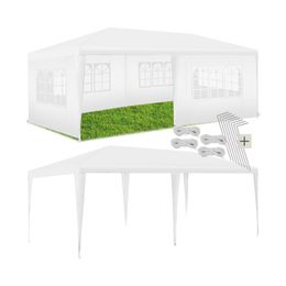 TecTake&reg; Pavillon, 6 x 3 m, im Stecksystem, mit UV-Schutz, wasserdicht
