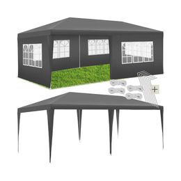 TecTake&reg; Pavillon, 6 x 3 m, im Stecksystem, mit UV-Schutz, wasserdicht