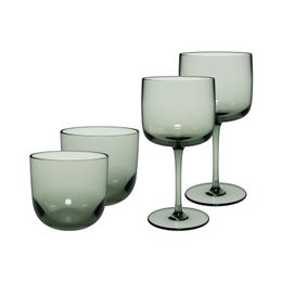 like. by Villeroy & Boch Wein- und Wassergl&auml;ser Like Glass 4er Set