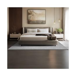 TecTake&reg; Kurzflorteppich, verschiedene Gr&ouml;&szlig;en und Farben, allergikerfreundlich, rutschfeste Unterseite