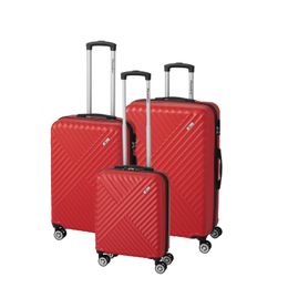 Trolley-Set "Kingston" 3-tlg. - rot