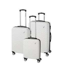 Trolley-Set "Kingston" 3-tlg. - wei&szlig;