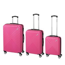 Trolley-Set "Kingston" 3-tlg. - pink