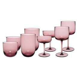 like. by Villeroy & Boch Komplett-Gl&auml;ser-Set Like Glass 8er Set