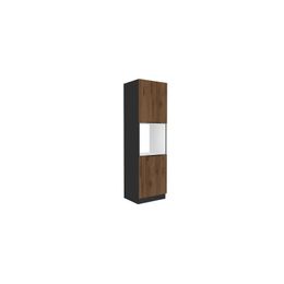K&uuml;chen-Preisbombe K&uuml;chen Hochschrank 60 cm MONZA Okapi Nu&szlig;baum K&uuml;chenzeile K&uuml;chenblock K&uuml;che