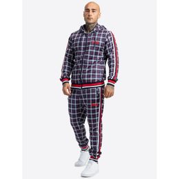 Lonsdale Herren Trainingsanzug mit Kapuze schmale Passform ORBOST