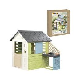 Smoby Life Spielhaus Pretty mit K&uuml;che, Gartenspielger&auml;t