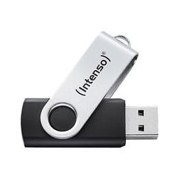 Intenso Office Line 256 GB, USB-Stick silber/schwarz, USB-A 3.2
