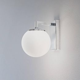 ARGON LED-Wandleuchte Aseor, Glas, chrom