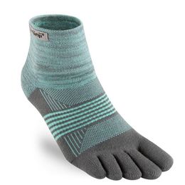 injinji Trail Midweight Mini-Crew Bekleidung Damen t&uuml;rkis M