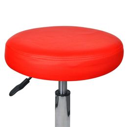vidaXL Bürohocker Rot