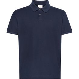 Calvin Klein Poloshirt »SS RFND PQ TPPD CLSS« Mit Rundhalsausschnitt Dark Sapphire XXL XXL Klassisches Poloshirt von Calvin Klein Menswear