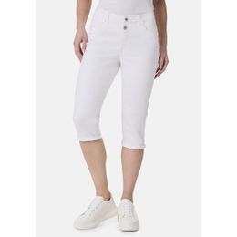 STOOKER WOMEN 7/8-Jeans »LIMA Boyfriend Fit Capri« Boyfriend Fit Casual Twill Capri Hose für Damen white 44 - Länge 21 Länge 21 44 Softer...