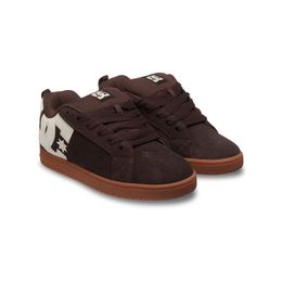 DC Shoes Sneaker »Court Graffik« Brown / Gum 11(44,5) 11(44,5) Leder-, Nubuk- oder Wildleder-Obermaterial
