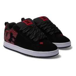 DC Shoes Sneaker »Court Graffik« Black/White/Red 9(42) 9(42) Leder-, Nubuk- oder Wildleder-Obermaterial