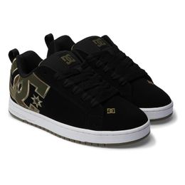 DC Shoes Sneaker »Court Graffik« Black/Black/Green 6(38) 6(38) Leder-, Nubuk- oder Wildleder-Obermaterial