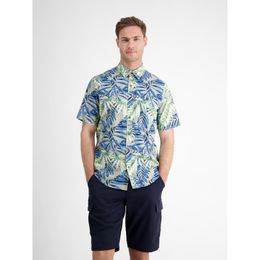 Lerros Kurzarmhemd &raquo;Hawaiihemd, floral gemustert&laquo; TINTED GREY XL - Normalgr&ouml;&szlig;en Normalgr&ouml;&szlig;en XL REGULAR FIT (normale Passform)