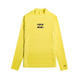 Billabong Rash Guard »Waves All Day« Acid Green XS XS Material: Mischgewebe aus recyceltem...