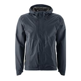 Gonso Fahrradjacke »SAVE JACKET ESSENTIAL M« Herren Regenjacke wind- und wasserdicht, Radjacke mit Kapuze nachtblau S S Etwas weitere Passform