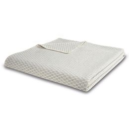 Biederlack Wolldecke &raquo;Wolldecke Merino&laquo; mit 100% Merinowolle silver Obermaterial: 100% Wolle B/L: 150 cm x 200 cm