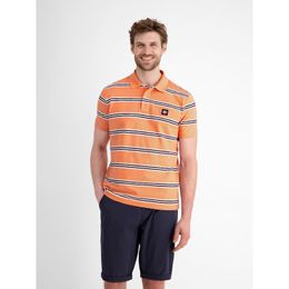 Lerros Poloshirt »Herren Poloshirt in Rugby-Optik« PALE PAPAYA S S MODERN FIT (schmale Passform)