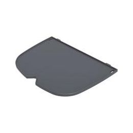 Weber Einseitige Grillplatte, Plancha f&uuml;r Q 3000N-Serie ab 2025 schwarz, ersetzt den halben Grillrost