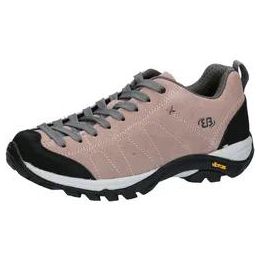 Br&uuml;tting Outdoorschuh BR&Uuml;TTING "Outdoorschuh Claremont", Damen, Gr. 39, rosa, Veloursleder, Schuhe Outdoorschuh