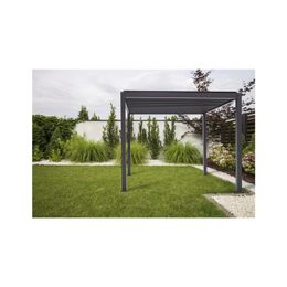Pergoline Trumpf Pergola Alu Stahl 3 m x 4 m anthrazit