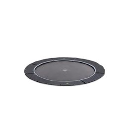EXIT Dynamic ebenerdiges sports Trampolin &oslash;366cm - schwarz