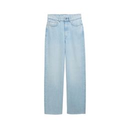 Tom Tailor Denim Damen TTLINOU WIDE Jeans, blau, Uni, Gr. XXL