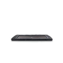 EXIT Dynamic ebenerdiges sports Trampolin 275x458cm - schwarz
