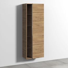 Sanipa 3way Stauraumschrank 60 cm, 1 offenes Fach links, 1 Tür mit Türanschlag rechts