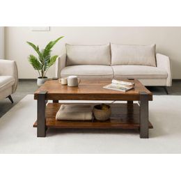 Couchtisch Altholz 120x70x45 natur lackiert LYON #150